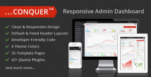 55+ Best Responsive Admin Templates 2017 - DesignMaz