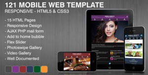 60+ Best Mobile Web HTML Templates 2015