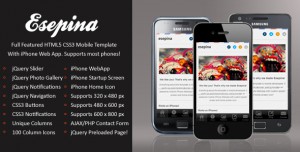 60+ Best Mobile Web HTML Templates 2015