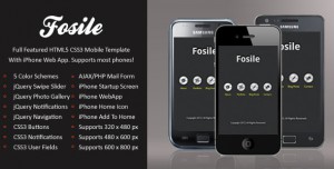 60+ Best Mobile Web HTML Templates 2015