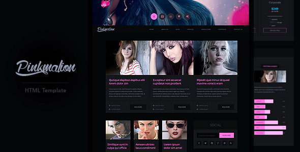30+ Entertainment HTML Website Templates 2015