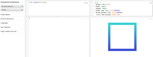 How To Creating CSS3 Gradient Border Colors DesignMaz