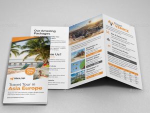 40+ Best Travel and Tourist Brochure Design Templates 2019 - Designmaz