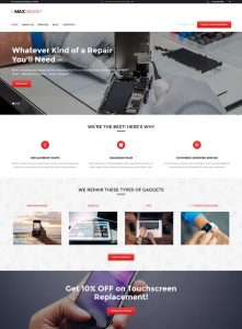 20+ Best WordPress Themes for Computer Repair and Electronics Fixing ...