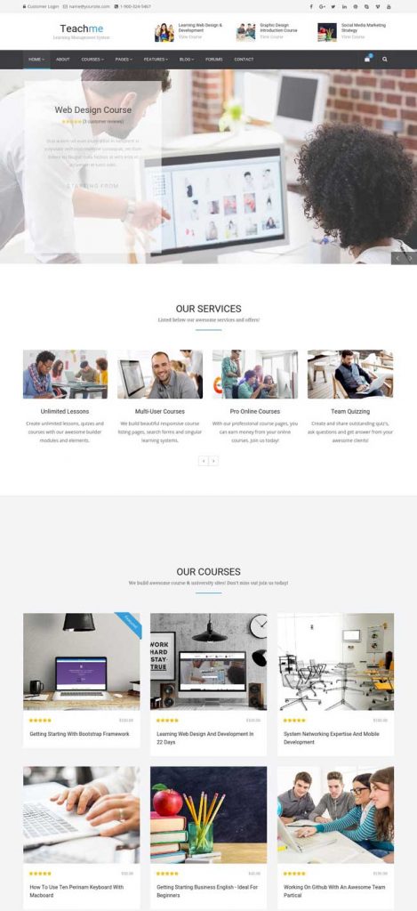 35+ Best Education Responsive HTML Templates for Universities, Schools ...
