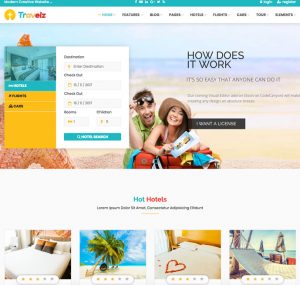 20+ Best HTML Responsive Booking Templates for Travel, Hotel Booking ...