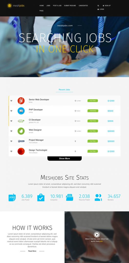 25+ Best Job Board WordPress Themes for Job Sites, Job Portals 2017 ...